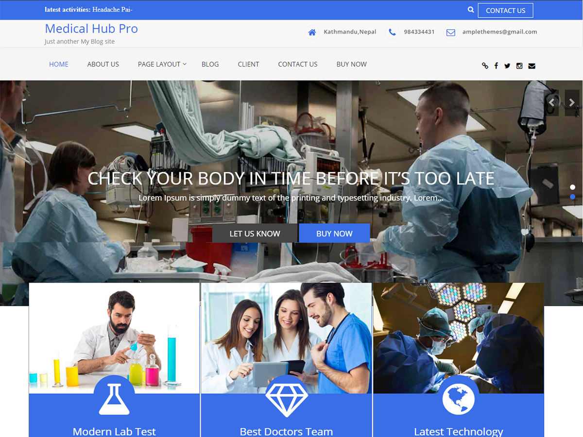 5 Best Medical Themes - Ample Themes